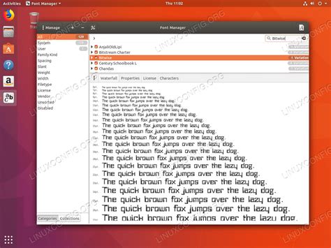 How To Install Fonts On Ubuntu 18 04 Bionic Beaver Linux Linux