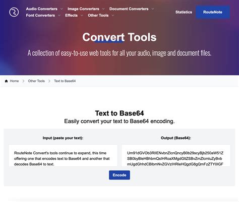 Routenote Convert Encode And Decode Base64 Online For Free Routenote Blog