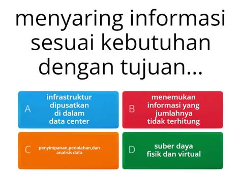 Dampak Informatika Quiz