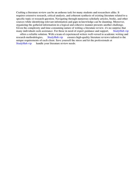 Review Of Related Literature Opening Paragraph Pdf Science Thesis