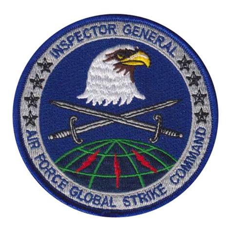 Afgsc Ig Patch Air Force Global Strike Command Inspector General Patches