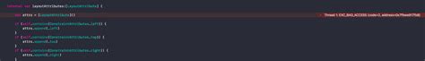 Ios Thread 1 Excbadaccess Code2 Address0x7ffeee917fb8 Stack