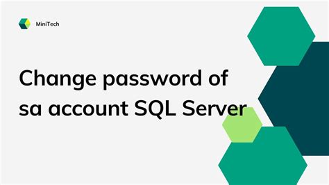 How To Change Password Of Sa In Microsoft SQL Server YouTube