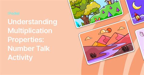 Understanding Multiplication Properties Number Talk Activity
