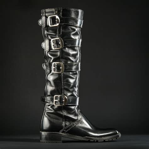 A Pair Of Boots With The Word D On Them Premium Ai Generated Image