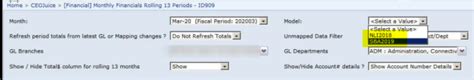 ID901 Unmapped Accounts For Financial Benchmark Reporting Overview