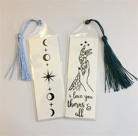 Acotar Bookmark Etsy Bookmarks Handmade Creative Bookmarks Leather Bookmark