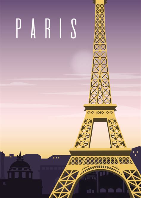 Retro Promotional Paris Plakaticomhr