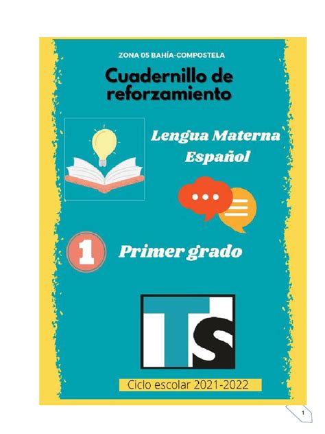 Cuadernillo Reforzamiento Primer Grado Español Pdf Infografia Cuentos