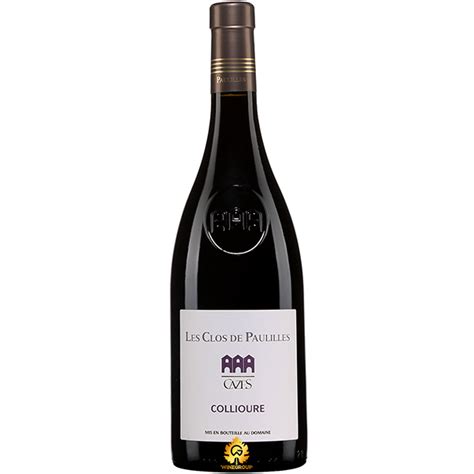 Rượu Vang Cazes Les Clos De Paulilles Collioure Wine Group