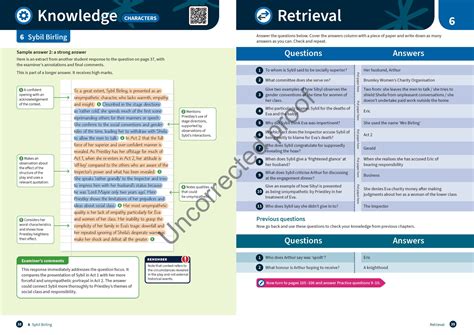 Aqa Gcse English Literature An Inspector Calls