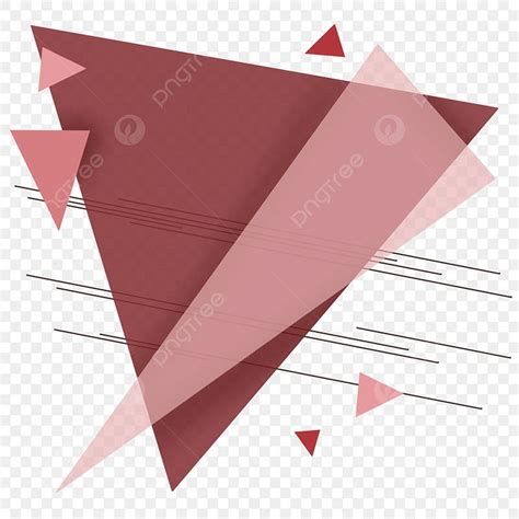 Red Shading Png Picture Red Shading Border Geometric Frame Shading Png Image For Free