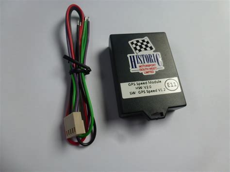GPS ROAD SPEED INTERFACE MODULE FOR GPS COMPATABLE SPEEDO AND TRIPMETER Historic Motorsport