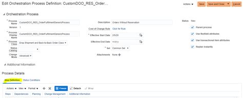 Remove Reservation Steps From Sales Order Orchestration In Oracle Fusion Cloud Trinamix