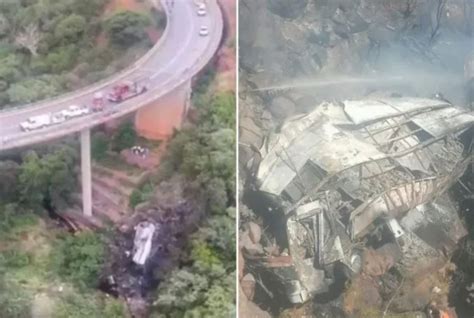 တောင်အာဖရိက လျှိုမြောင်အတွင်း ဘတ်စ်ကား ထိုးကျသွားခြင်းကြောင့် အနည်းဆုံး လူ ၄၅ ဦး သေဆုံးခဲ့