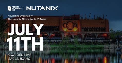 The Nutanix Alternative To VMware Hosted Dinner Right Systems