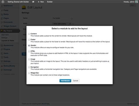 Builder Header Module Solid Help Center