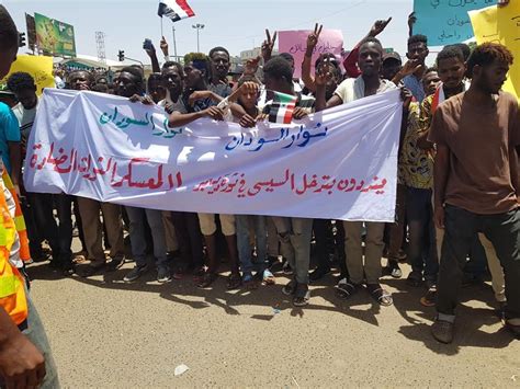 We Dont Want Another Sisi Sudanese Protesters Reject Egyptian