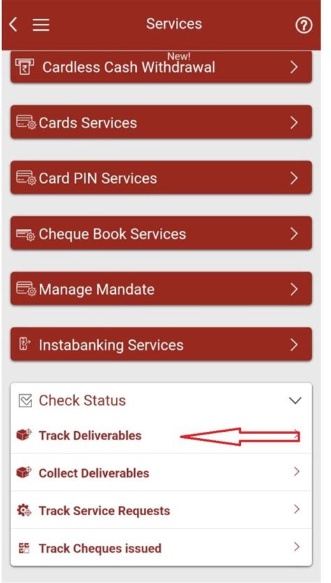 ICICI Credit Card Dispatch Status कस दख By SMS iMobile