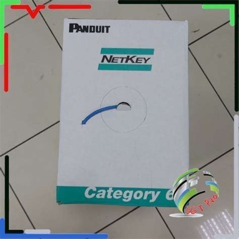 Promo Kabel Data Utp Panduit Cat 6 Netkey Nuc6c04bu Fe Panduit Cat6 Diskon 23 Di Seller