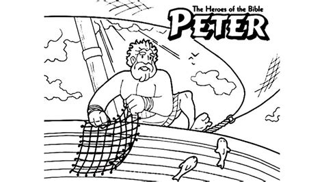 Dibujo De Pescador Para Colorear Y Pintar 33412