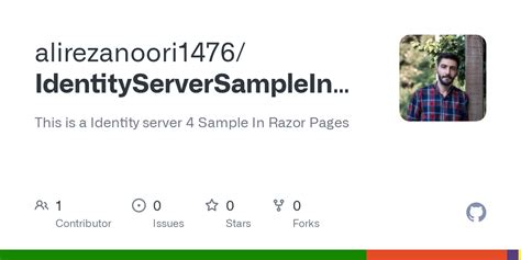 Github Alirezanoori1476identityserversampleinrazorpages This Is A