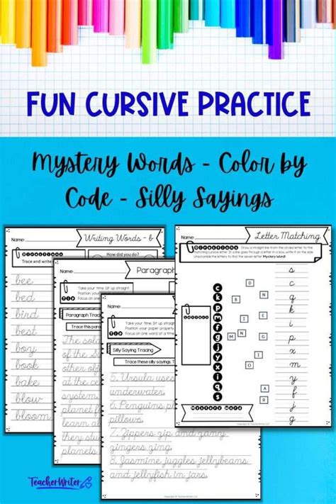 Teach Cursive Writing In Minutes A Day With This Strategy