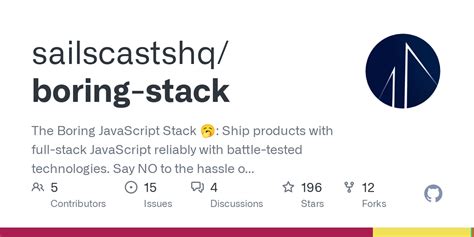 Issues · Sailscastshqboring Stack · Github