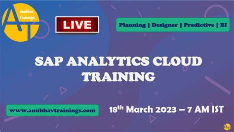Anjali Kirodiwal On Linkedin Sap Analytics Cloud Live Training Sap Sac Live Demo On 18th