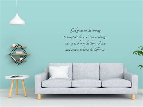 Serenity Prayer God Grant Me The Serenity Inspirational Wall Signs