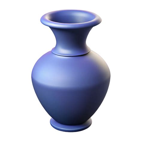 Calm Elegant Symmetrical Silhouette Of A Decorative Vase Crisp Edges Minimal Design With