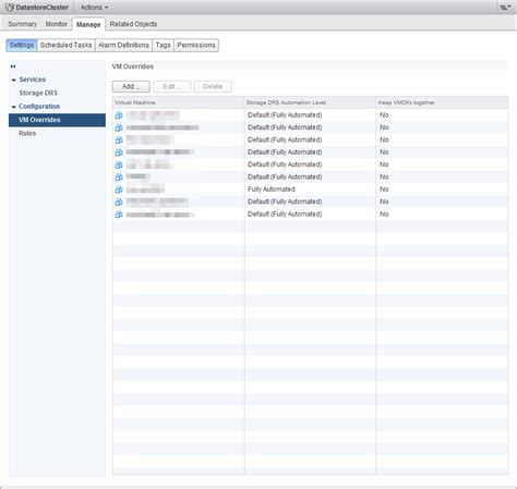 Sdrs Vm Settings Always Set To Fullyautomated With New Vm Cmdlet