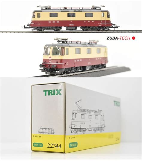 Trix 22744 E Lok Re 4 4 II SBB TEE H0 GS Analog Mit OVP Kaufen Auf