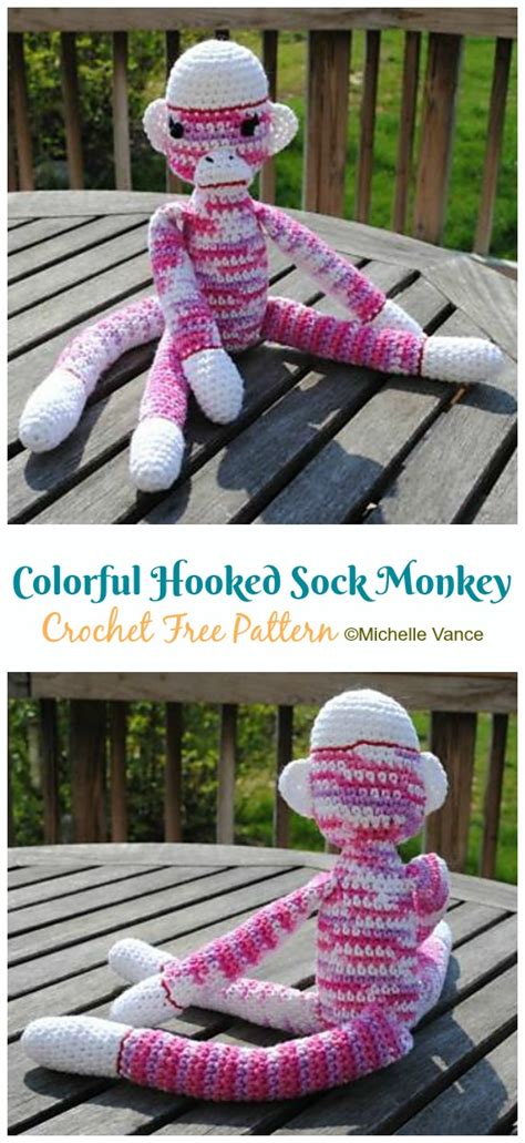 Amigurumi Sock Monkey Crochet Free Patterns Crochet Knitting