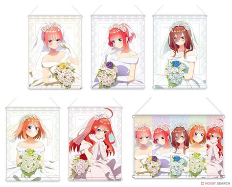 五等分の花嫁∬ 描き下ろしb3タペストリー ドレス 中野四葉 キャラクターグッズ その他の画像1