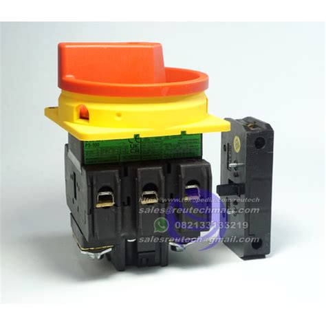 Jual Eaton P EA SVB N Moeller Main Switch A Pole Netral Kota Surabaya REUTECH
