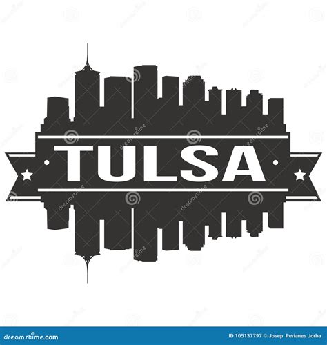 Tulsa Oklahoma United States Of America Usa Icon Vector Art Design