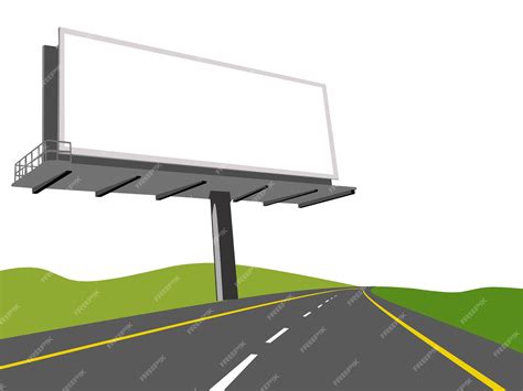 Premium Vector Big Large Billboard Outdoor