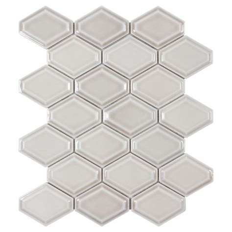 Anthology Tile Foundations Structure Mosaic Structure Pewter
