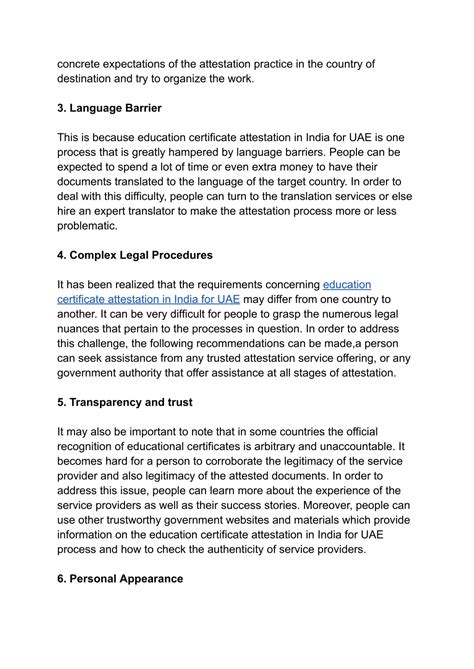 Ppt Common Challenges In Educational Certificate Attestation And How To Overcome Them Docx