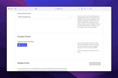 how to add custom fonts to webflow in 2024 axiabits unlocking
