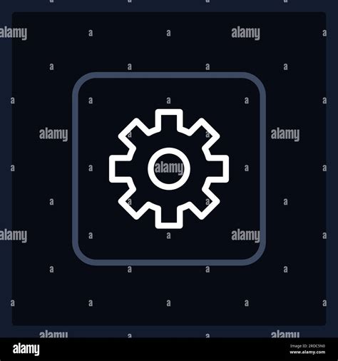 Normal Settings Button UI Element Template Stock Vector Image Art Alamy