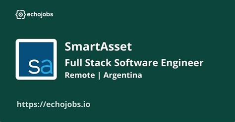 Smartasset Is Hiring Full Stack Software Engineer Nextjs Remote