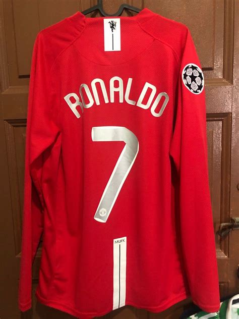 Manchester United Home 2008 09 Jersey Men S Fashion Activewear On