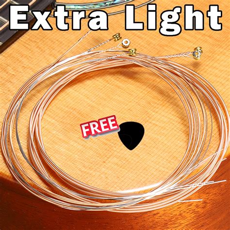 Acoustic String Tali Gitar Electric Classical Guitar Strings Extra