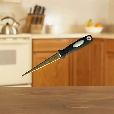 2 In 1 Diamond Sharpening File For Scissors Knives And Garden Tools
