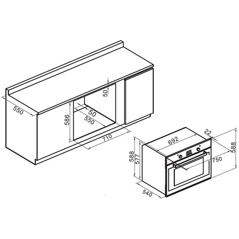 Horno Empotrable A Gas De 5 Funciones 78 Litros 75x60cm Mastermaid