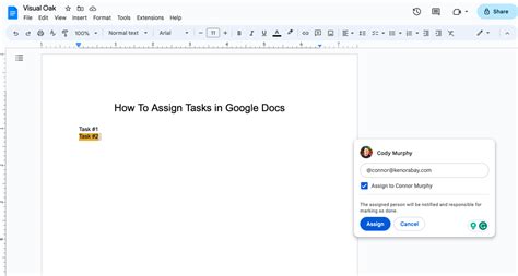 How To Assign Tasks In Google Docs 2023