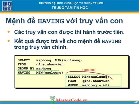 Bài 44 Sql Structured Query Language Sql Server Bài 44 Sql Structured Query Language Sql Server