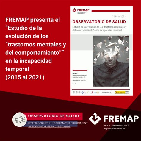 Mutua Fremap On Twitter Fremap Presenta El “estudio De La Evolución